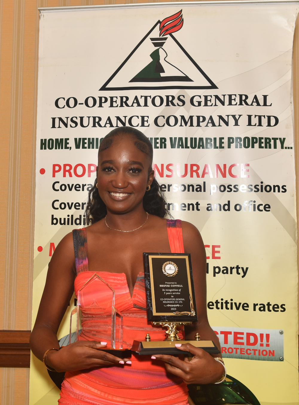 Staff Awards - - Co-operators Insurance Barbados